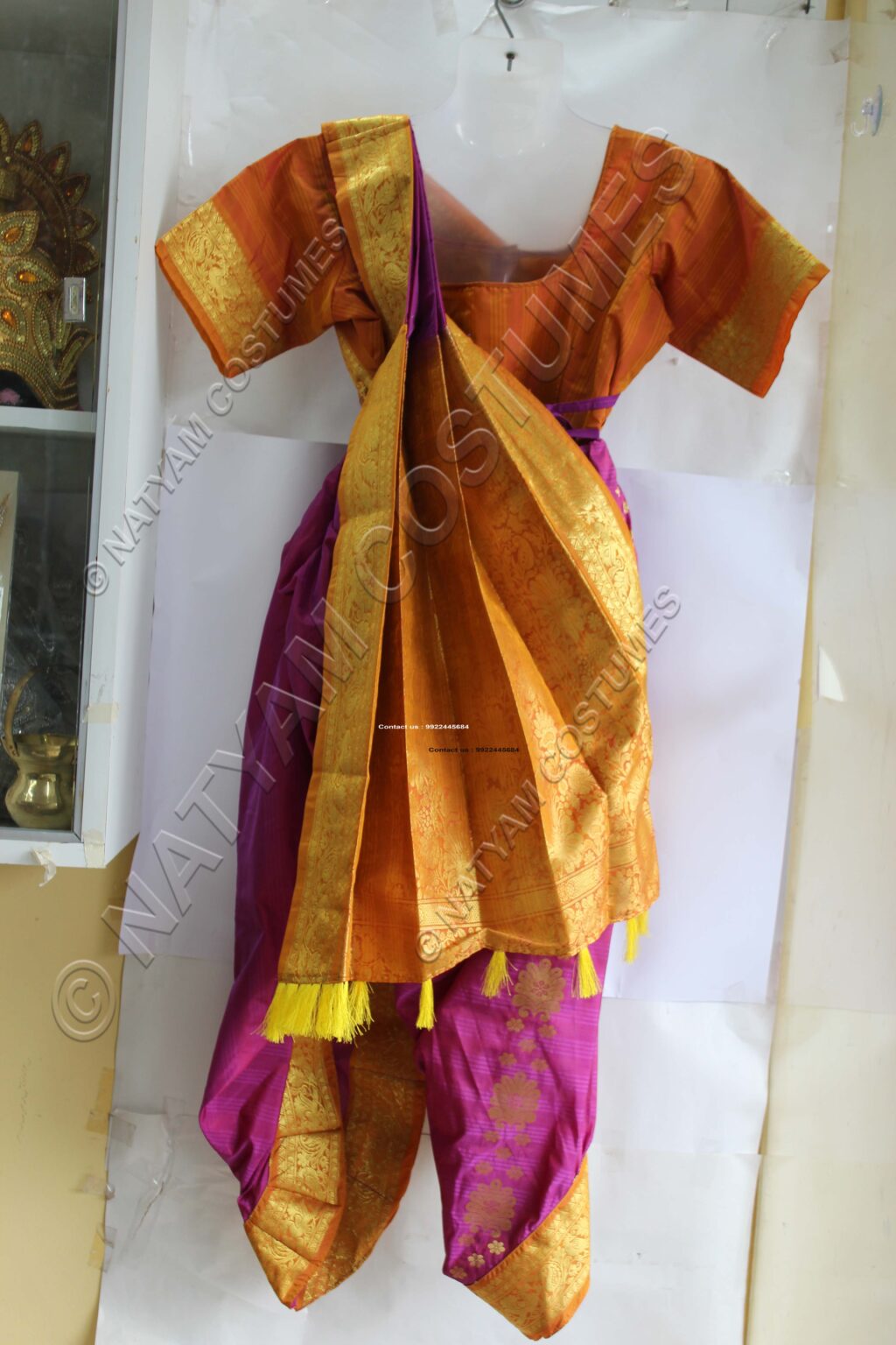 Dhoti Pattern | Classical dance costume